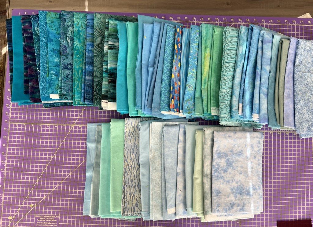 Ocean Fabric Pull – Frances Quilts
