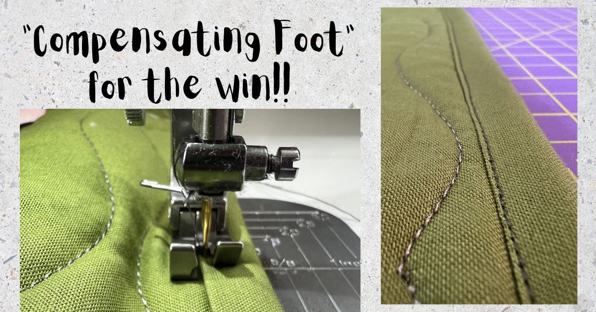 What's a Compensating Foot – Frances Quilts